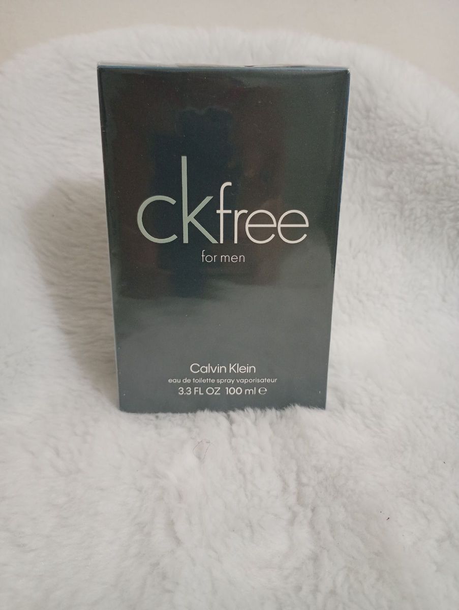 Perfume Ck Free Calvin Klein Eua de Toilette, 100ml Novo, Na Caixa ...