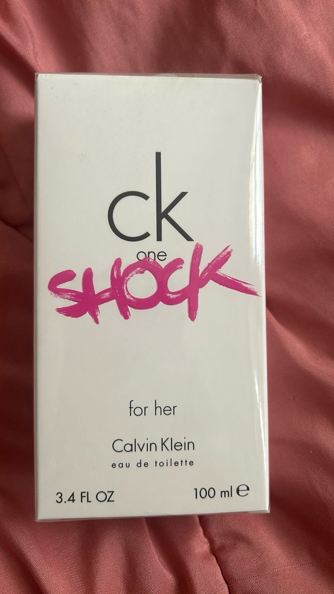 Perfume Ck One Shock | Perfume Feminino Calvin Klein Nunca Usado ...