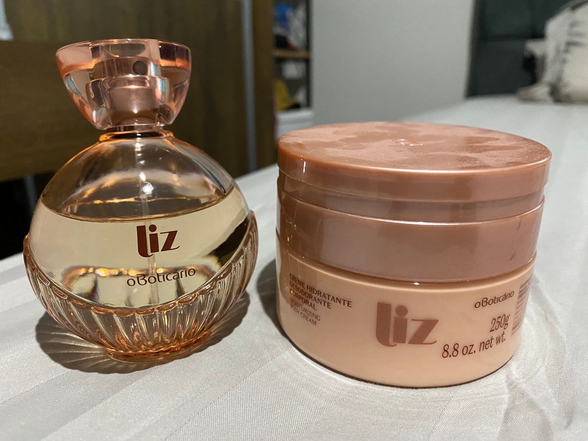 Perfume + Creme Corporal Liz O Boticario | Produto Feminino O Boticário ...