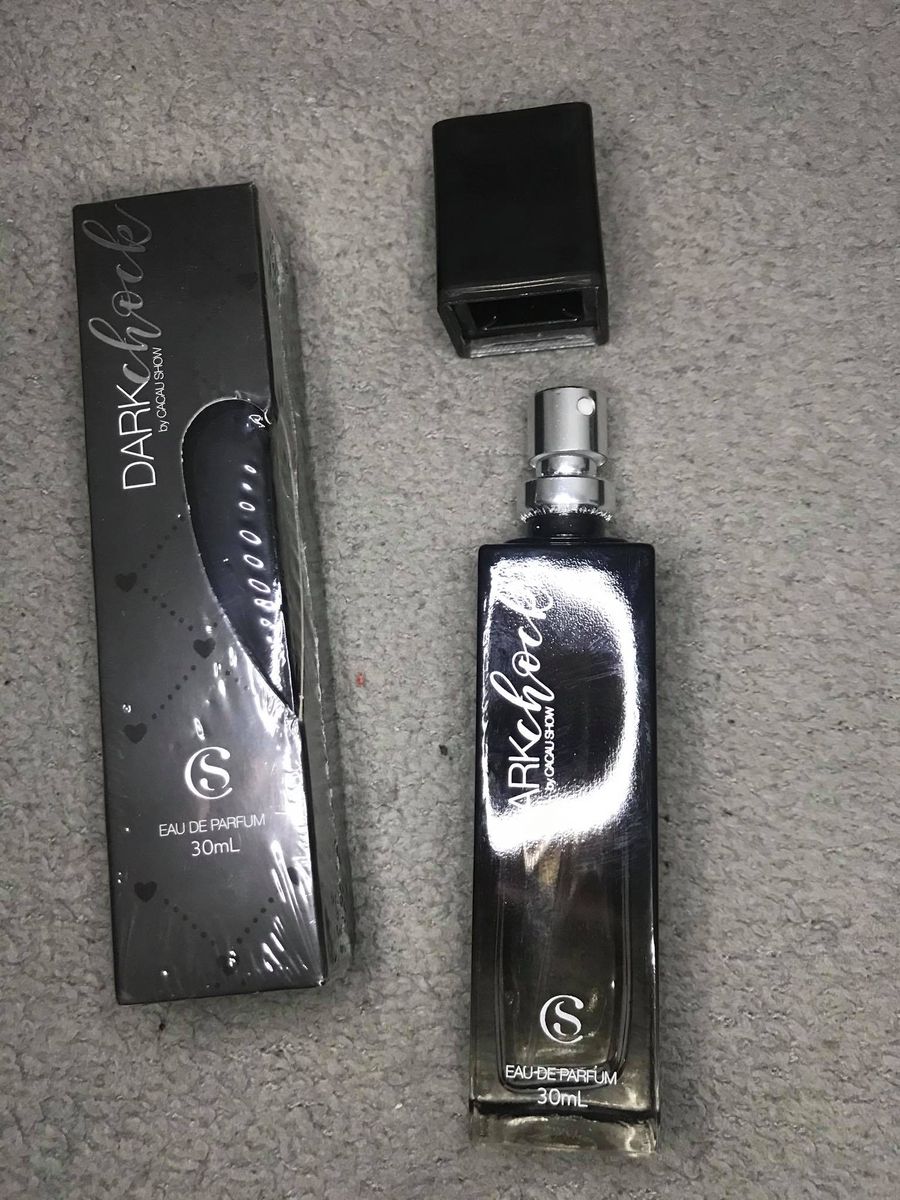 Perfume Dark Chock Cacau Show 30ml Edição Limitada + Brinde | Perfume ...