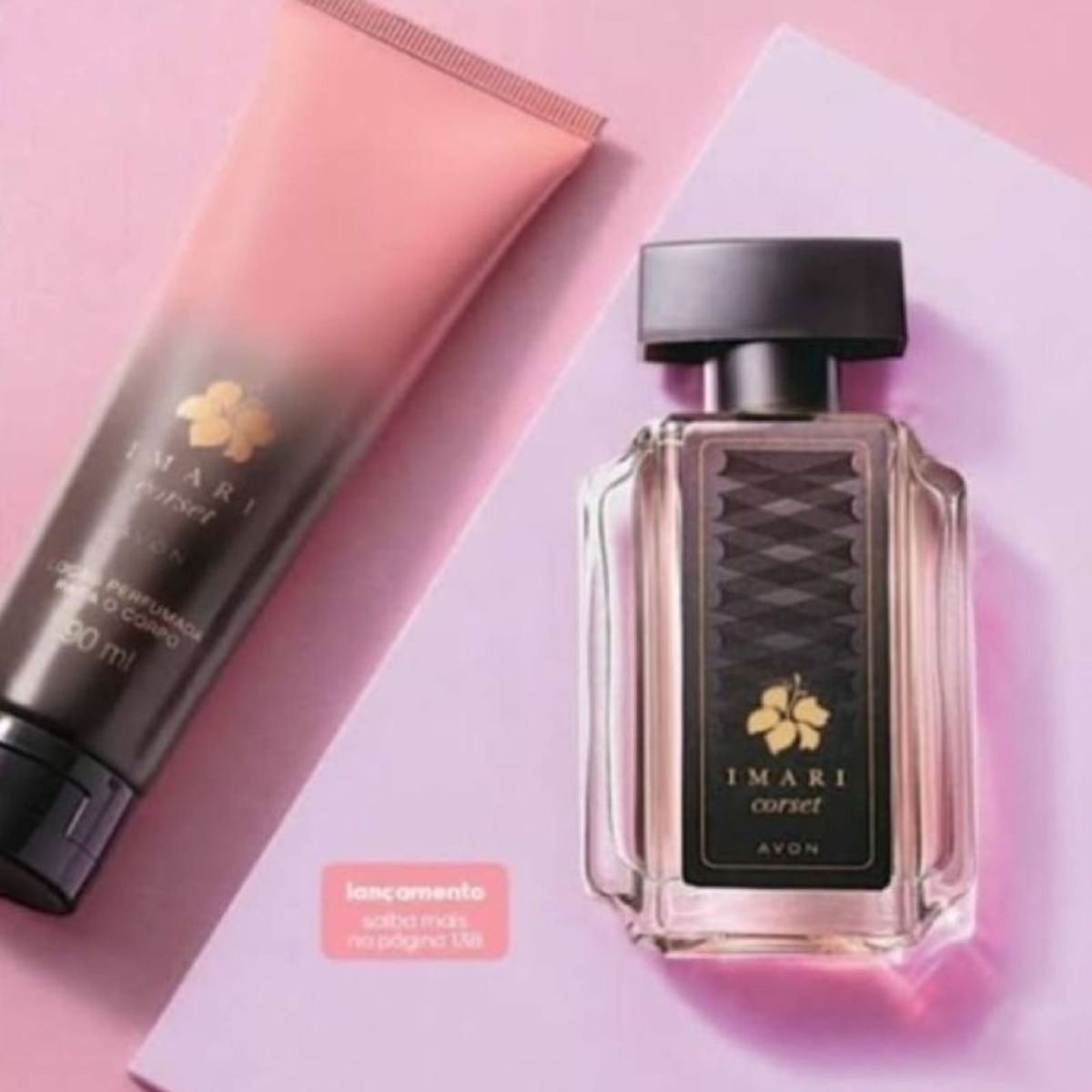 Perfume e Creme Imari Corset. | Perfume Feminino Avon Nunca Usado ...