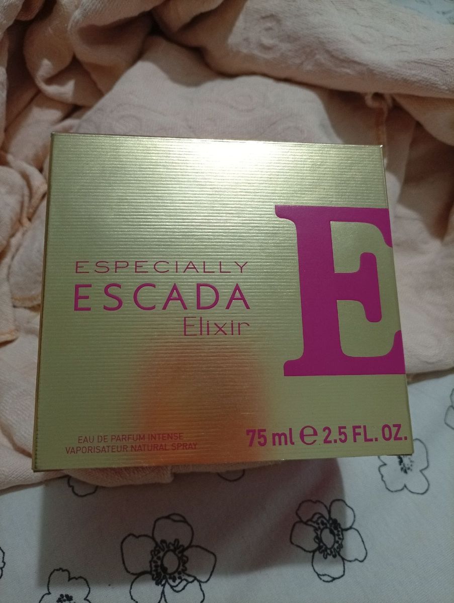 Perfume Escada Especially Elixir 75 Ml Edp | Perfume Feminino Escada Nunca Usado 128981283 | enjoei