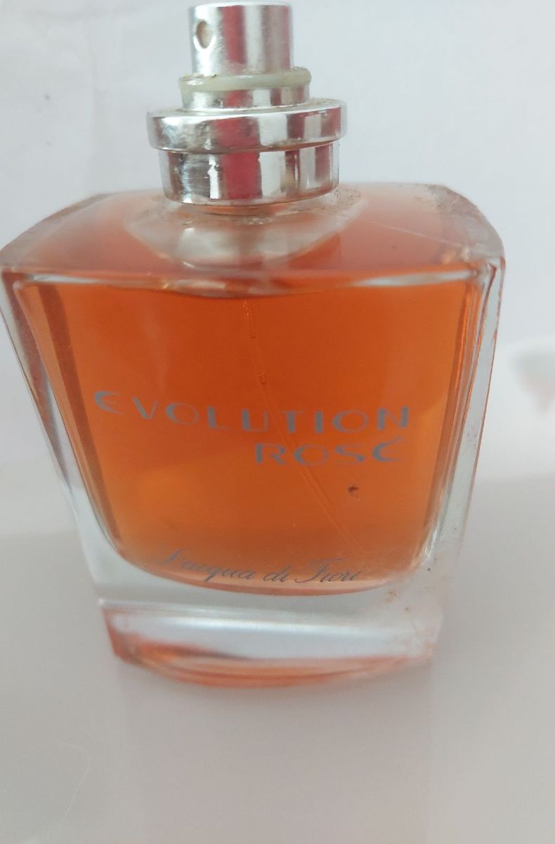 Perfume Evolution Rose | Produto Vintage e Retro Lacqua Di Fiori Usado ...