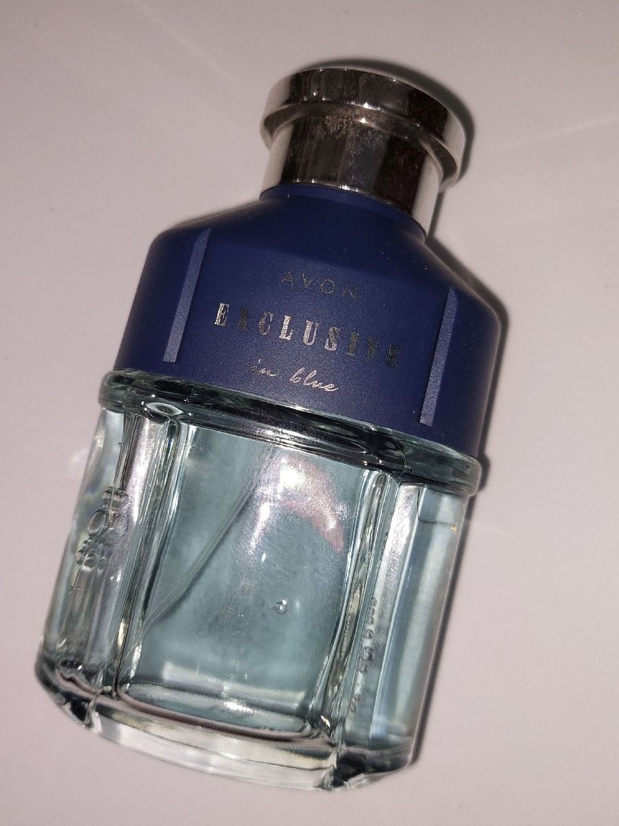 Perfume Exclusive In Blue | Produto Vintage e Retro Avon Usado 80700023 ...