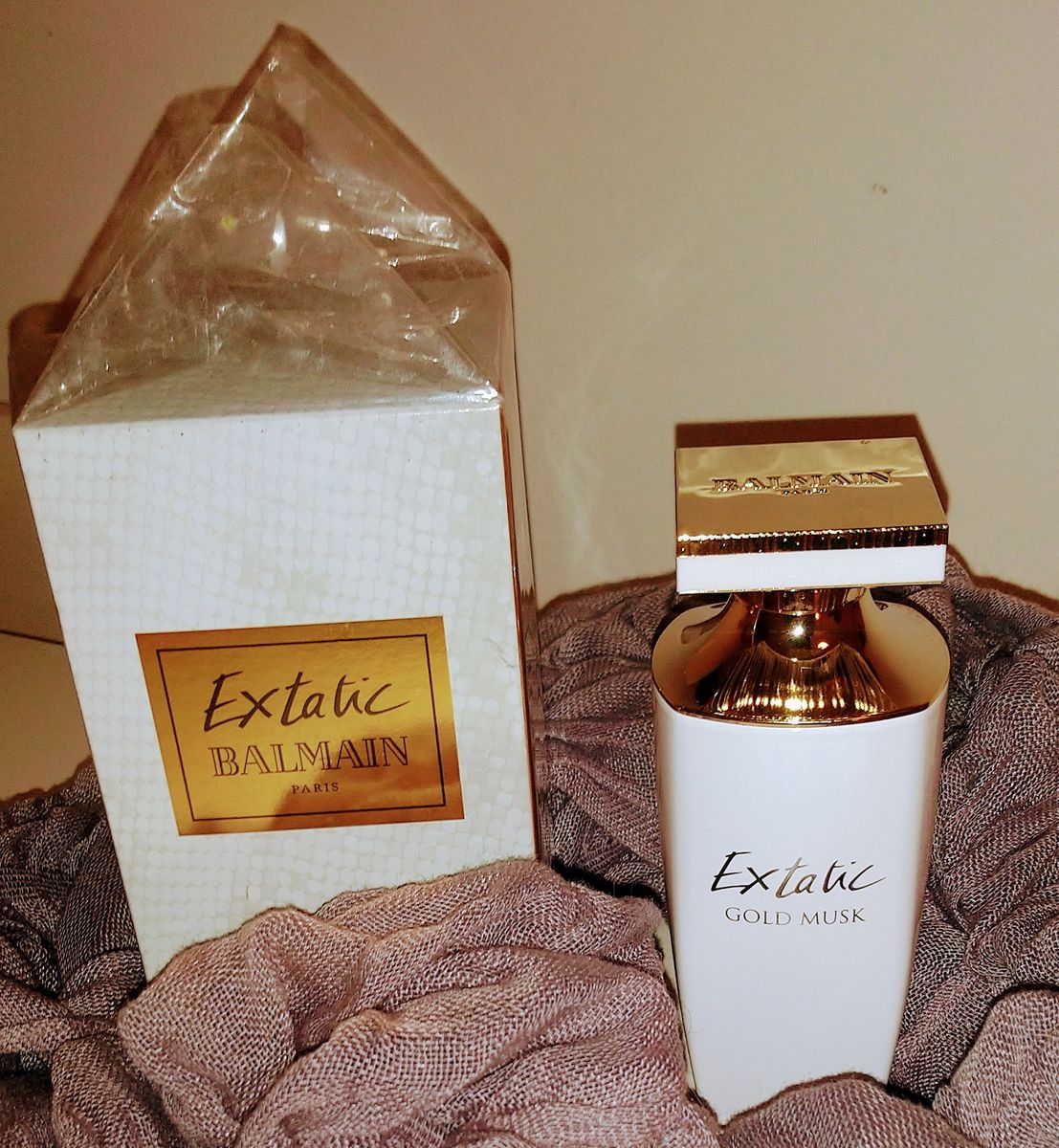 Perfume Extatic Gold Musc Edt | Perfume Feminino Pierre Balmain Usado ...