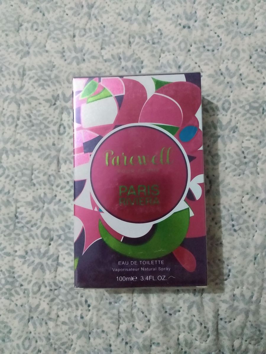 Perfume Farewell Paris Riviera | Perfume Feminino Paris Riviera Nunca ...