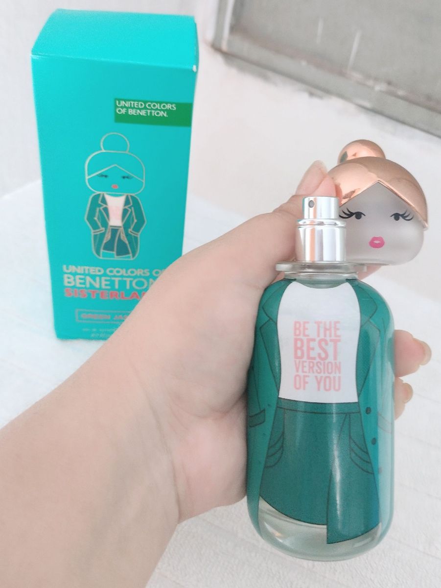 Perfume Importado com Vidro de Boneca | Perfume Feminino Benetton Nunca ...