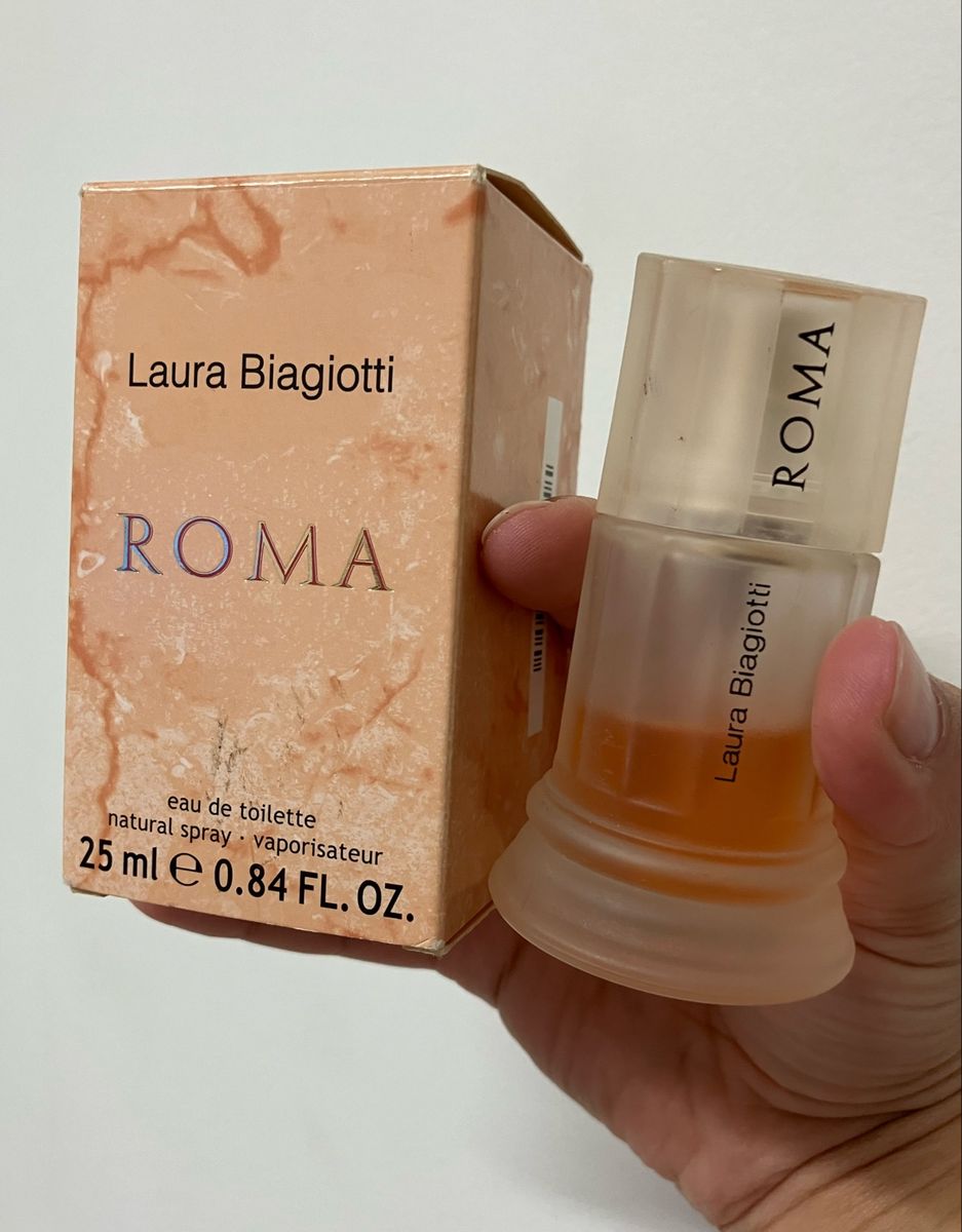 Perfume Importado Roma - Laura Biagiotti | Perfume Feminino Usado ...