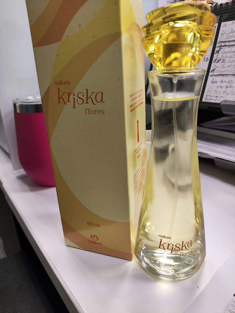 Perfume Kriska Flores | Perfume Feminino Natura Nunca Usado 100211850 ...