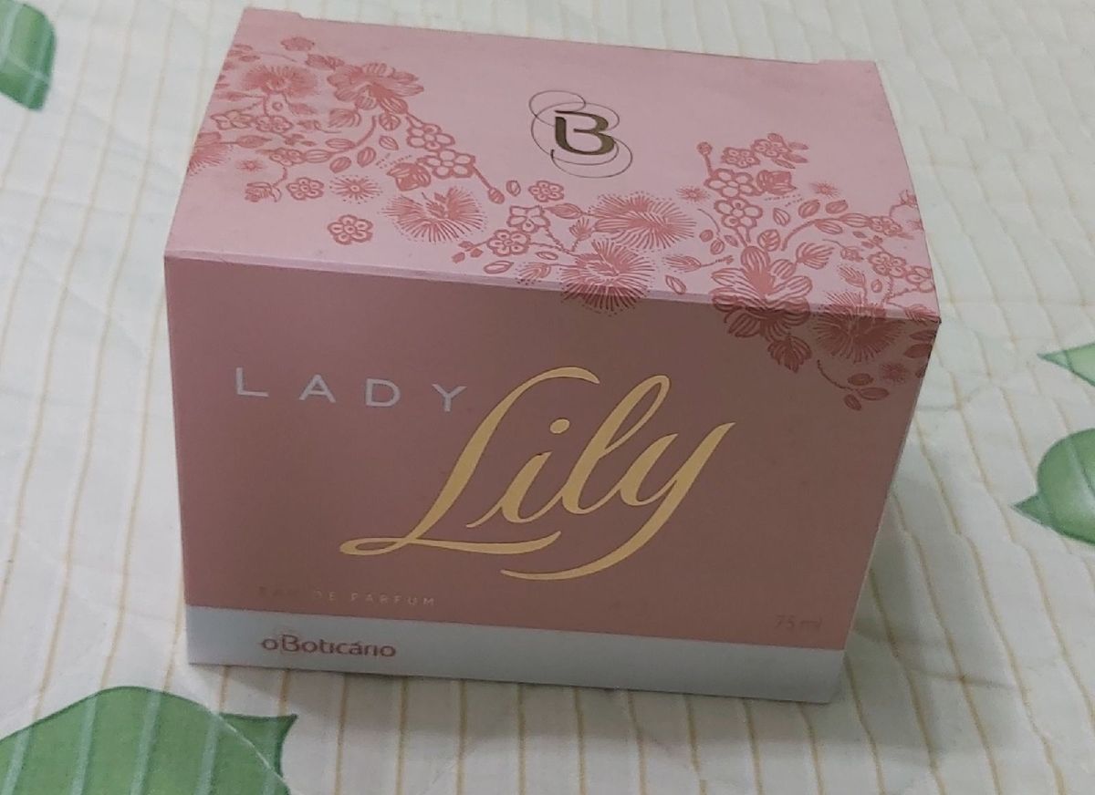 Perfume Lady Lily O Boticário | Perfume Feminino O Boticário Usado ...