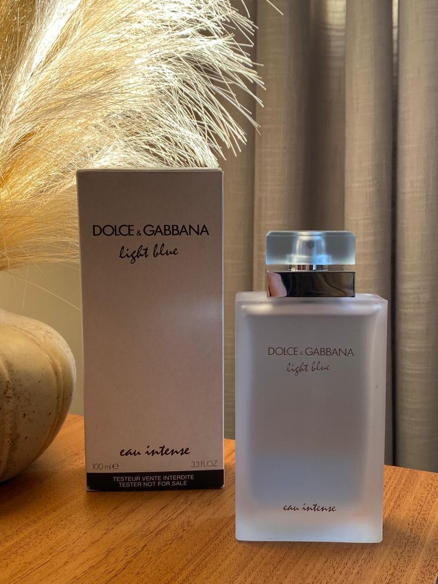 Perfume Light Blue Intense | Produto Feminino Dolce&Gabbana Usado ...