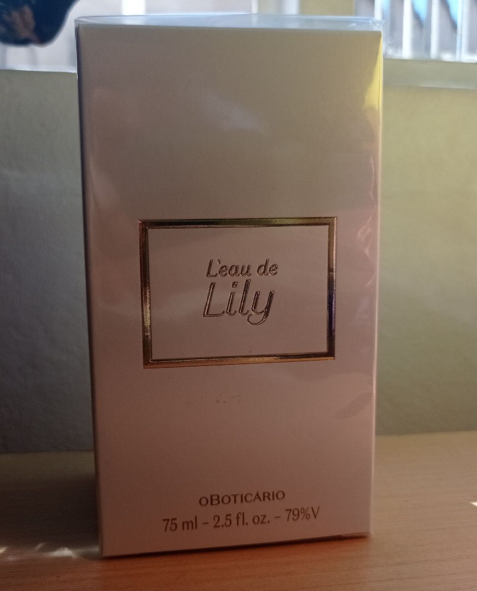 Perfume Lily L'eau de Lily Valor Não Negociável Produto Original ...