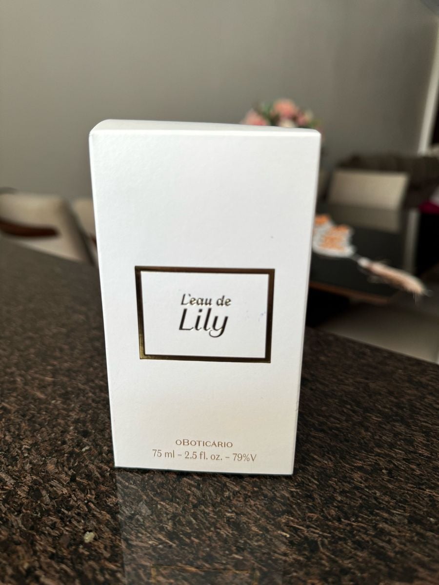Perfume Lily Novo | Perfume Feminino Boticário Nunca Usado 104196136 ...