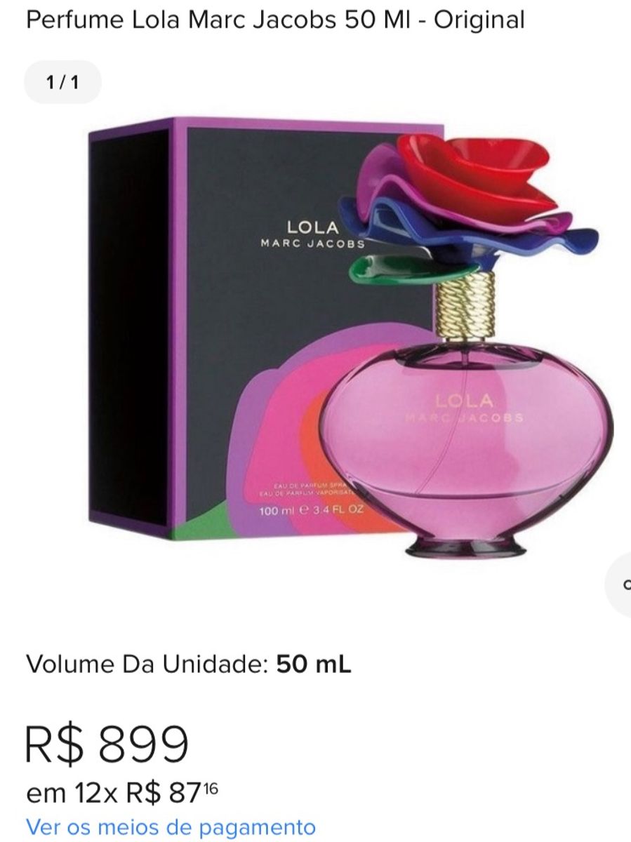 Perfume Lola | Perfume Feminino Marc Jacobs Usado 75769176 | enjoei