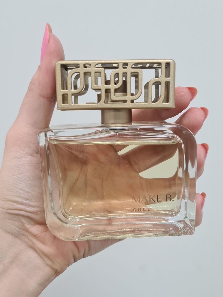 Perfume Make B Gold Eau de Parfum | Perfume Feminino O Boticário Usado ...