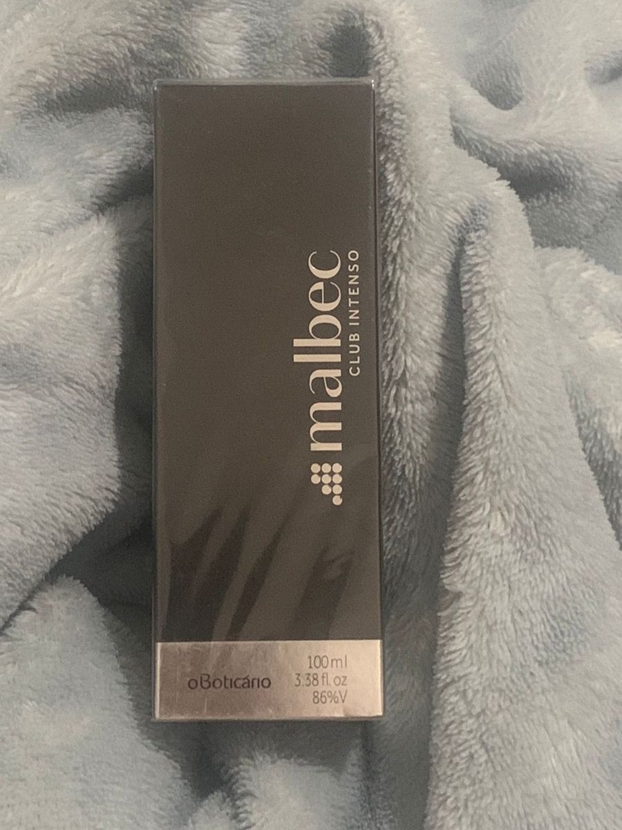 Perfume Malbec Club Intense | Perfume Masculino O Boticário Nunca Usado ...