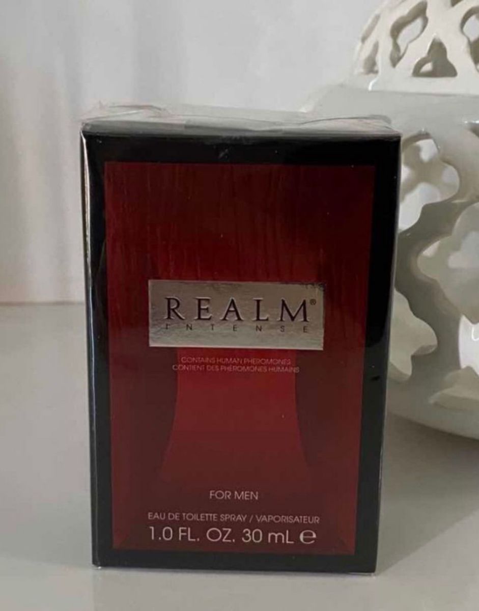 Perfume Masculino com Feromônios Perfume Realm Intense Eau de Toilette ...