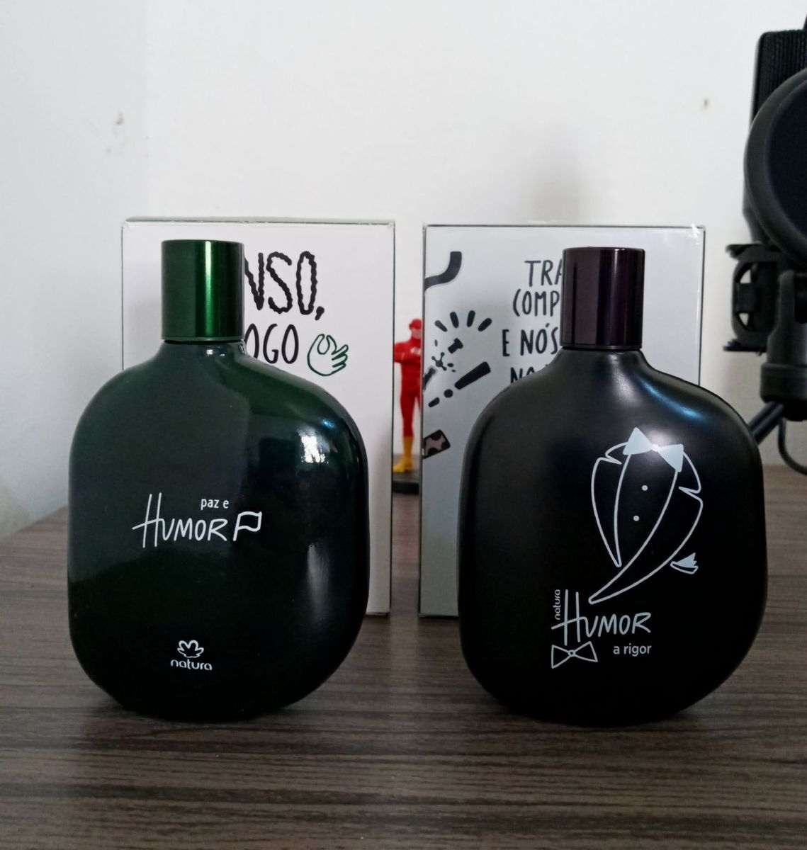 Perfume Masculino Natura Paz e Humor e Humor a Rigor Masculino Usados ...