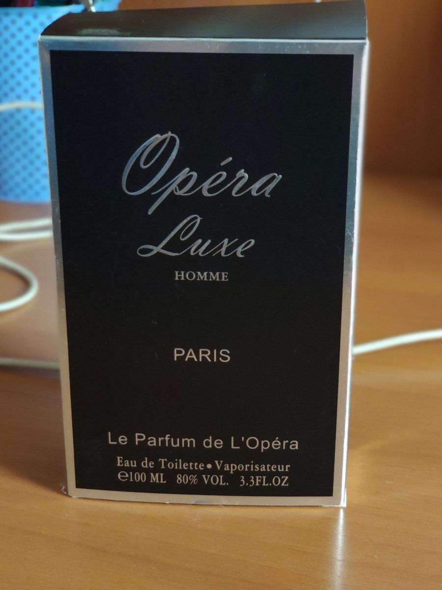 Perfume Masculino Opéra Luxe Homme Paris | Perfume Masculino Le Parfum ...