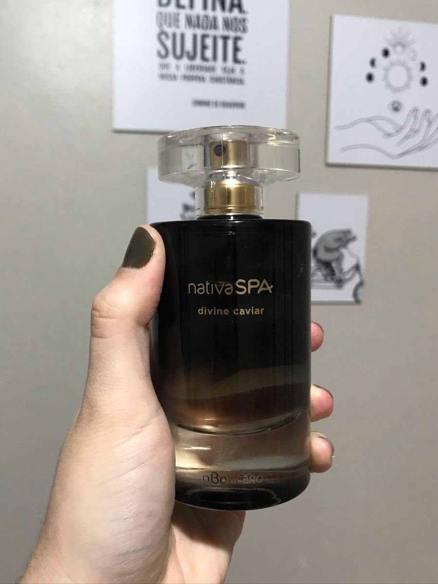 Perfume Nativa Spa Caviar | Perfume Feminino Boticario Usado 56145353 ...