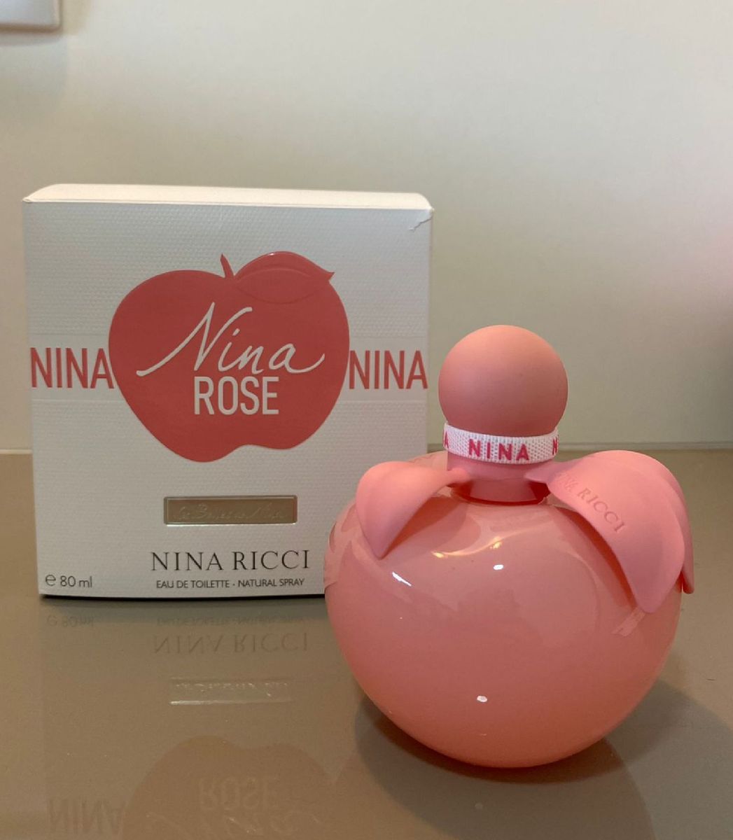 Perfume Nina Rose 80ml | Perfume Feminino Nina Ricci Usado 77003907 ...