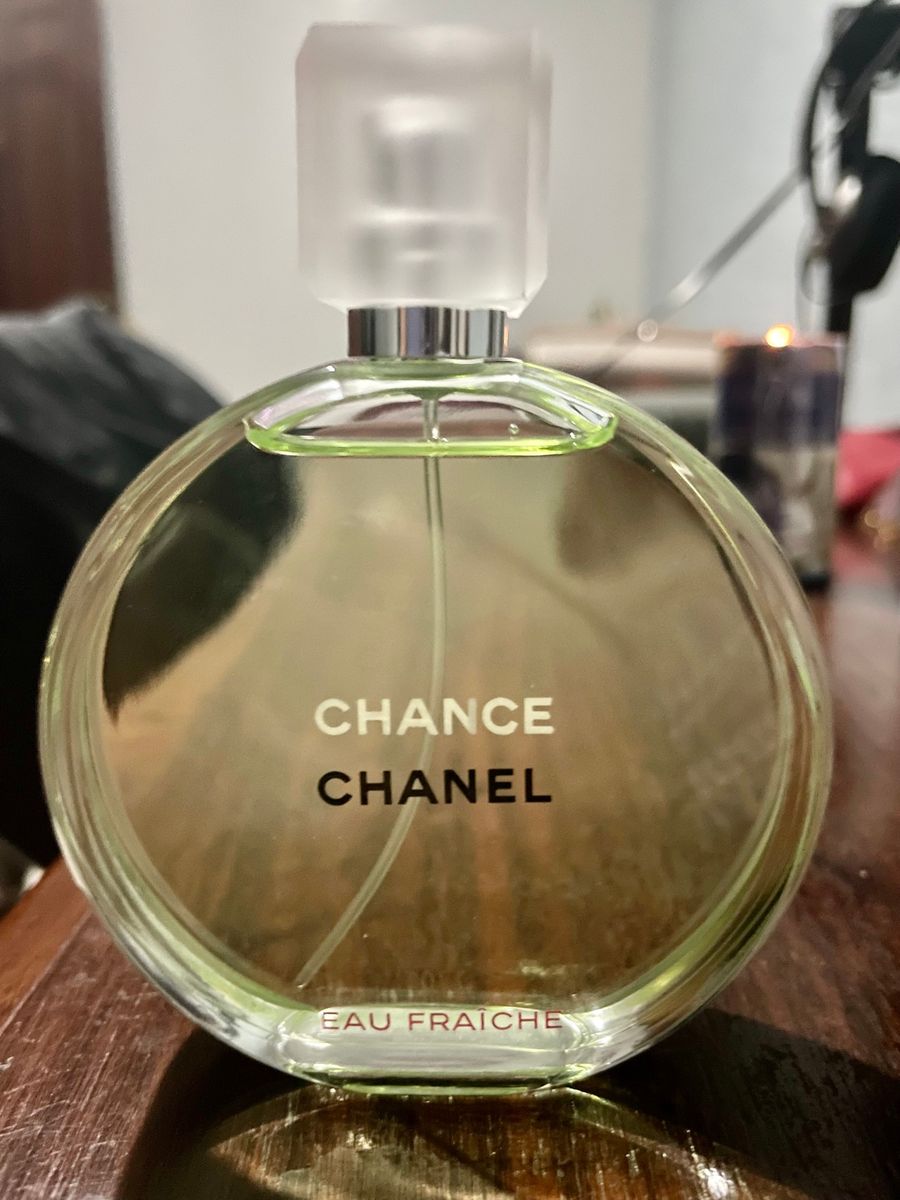 Perfume Original Chanel 100ml Chance Eau Fraíche+brinde Lindo ...