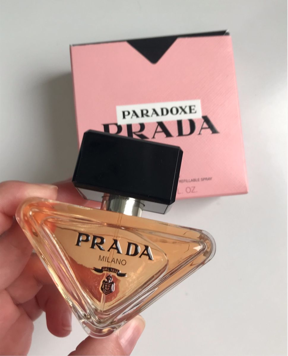 Perfume Prada Paradoxe 30ml Cheio e Novo, Mando Brindes, Código Batch ...