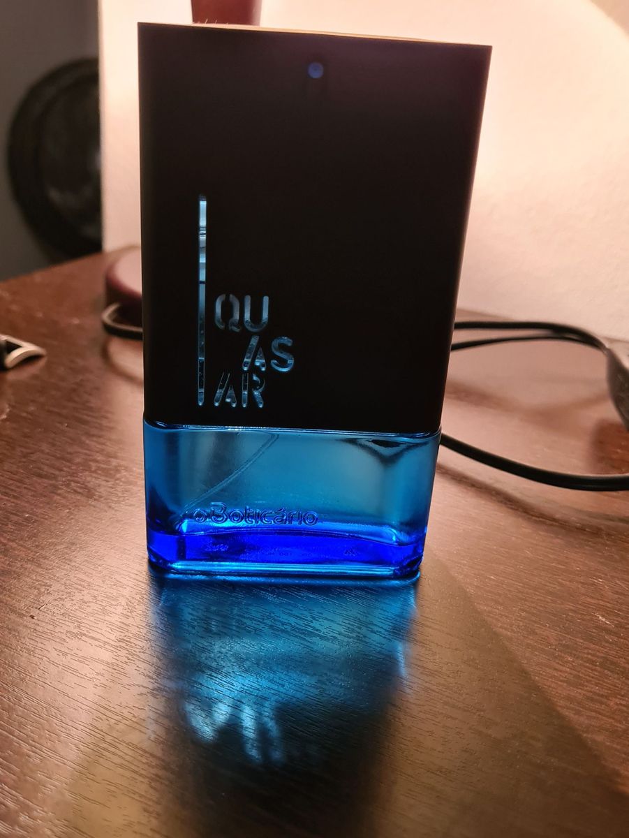 Perfume Quasar Azul - Boticário | Produto Masculino O Boticário Usado ...