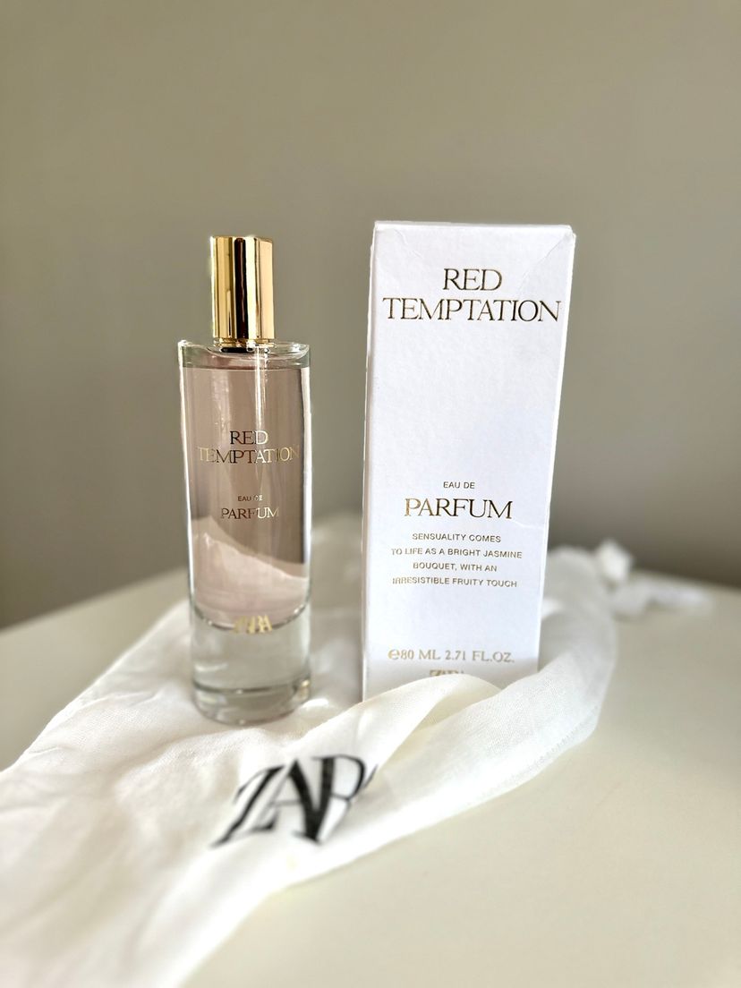 Perfume Red Temptation For Her Zara | Perfume Feminino Zara Usado ...