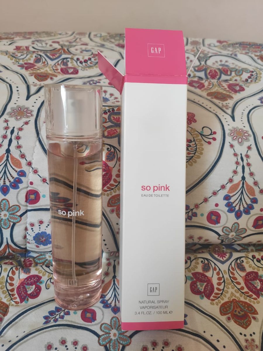 Perfume So Pink, Gap, 100ml (pouco Uso) | Perfume Feminino Gap Usado ...