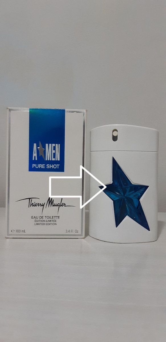 Perfume Thierry Mugler A*men Pure Shot Frasco 100ml Volume Na Seta ...
