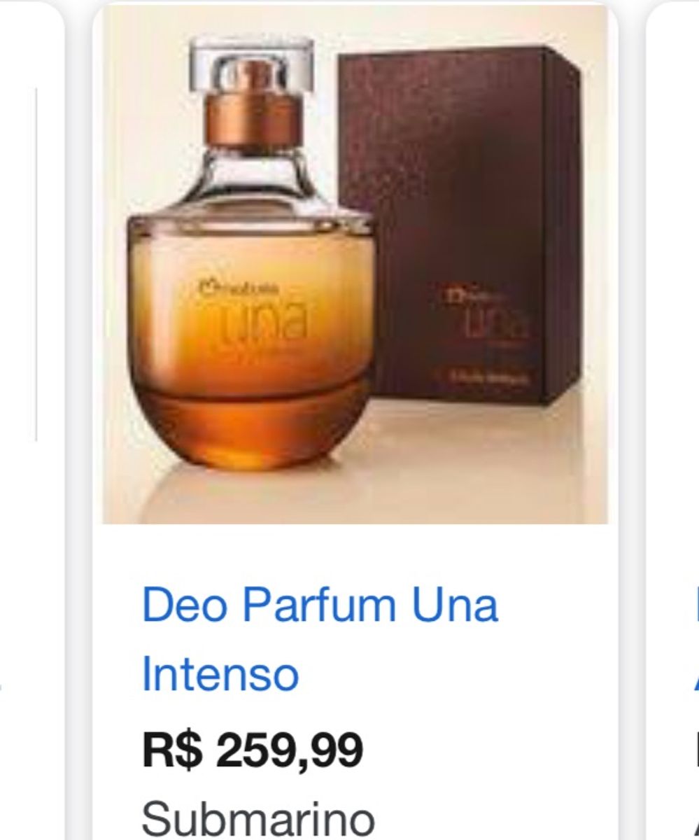 Perfume Una Intenso | Perfume Feminino Natura Usado 35927264 | enjoei