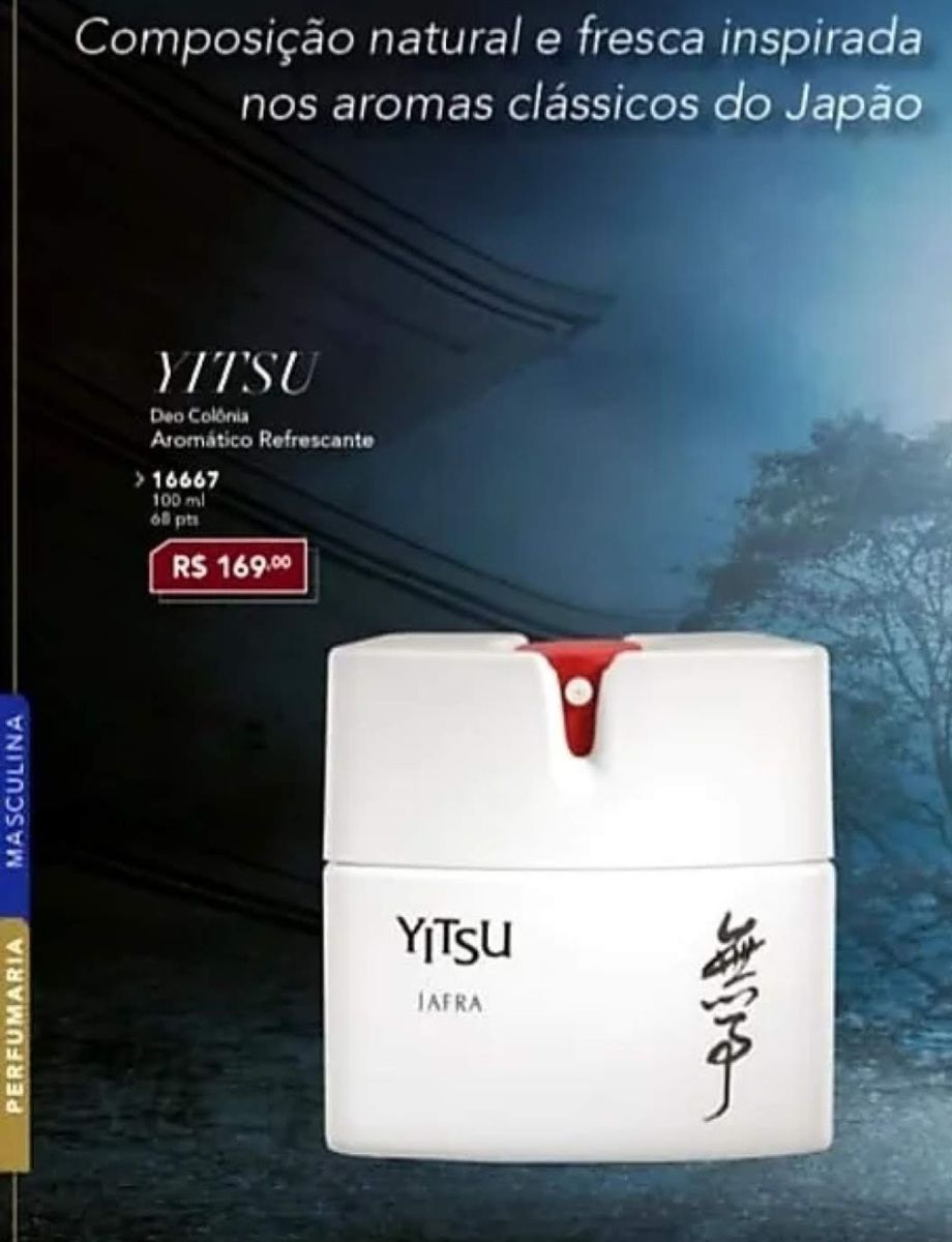 Perfume Yitsu Jafra Lacrado Original Importado | Perfume Masculino ...