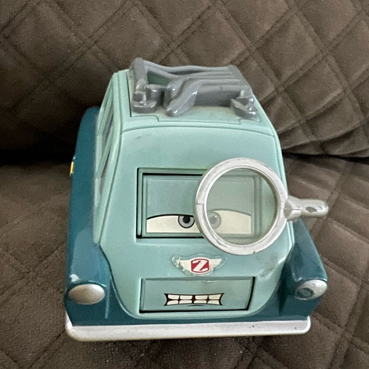 Personagem Filme Carros Professor Zundapp | Brinquedo Mattel Usado ...