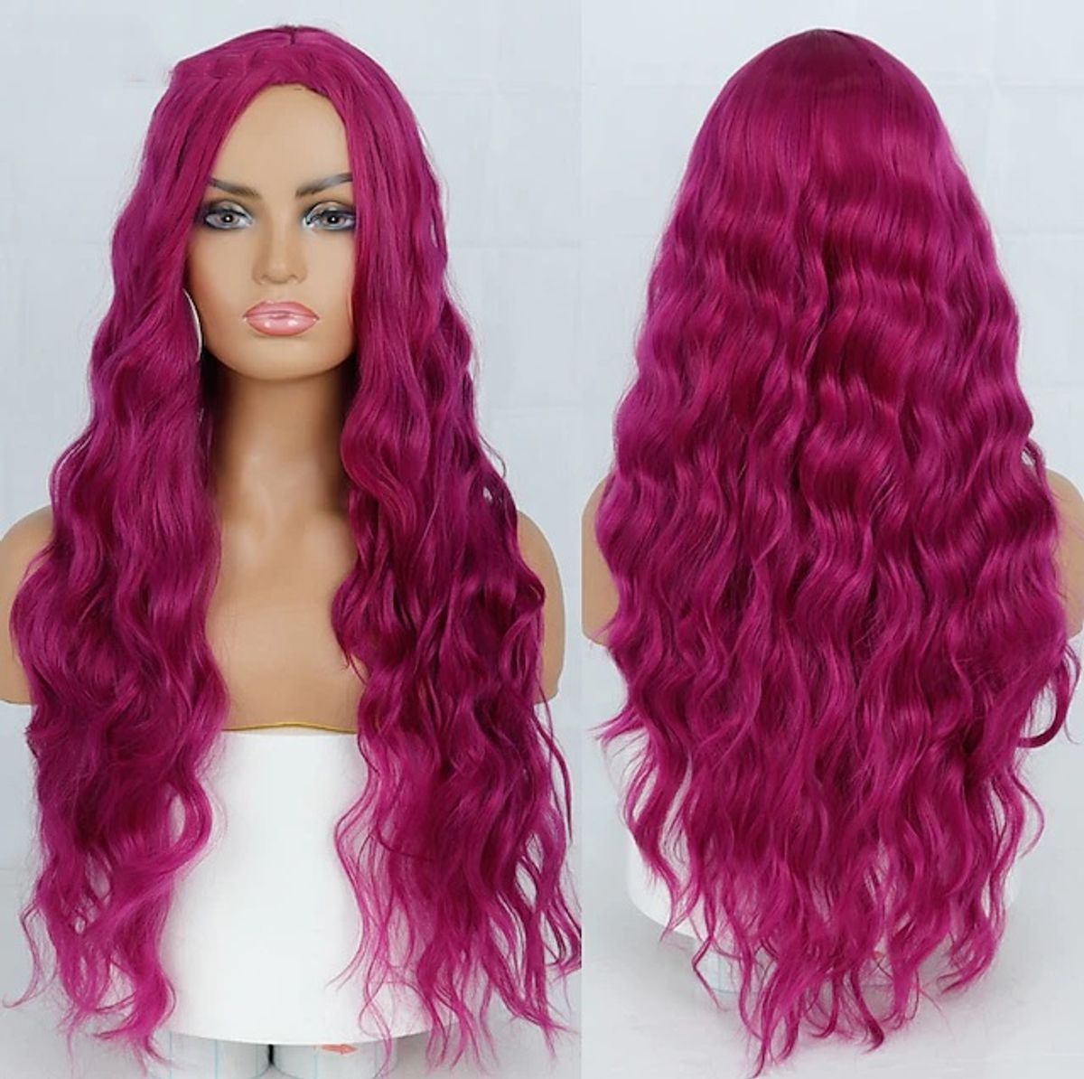 Peruca Colorida Cosplay Fibra Japonesa Rede Interna 240 Gramas Térmica ...