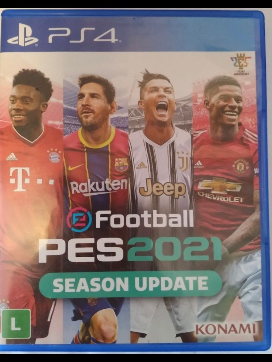 Pes 2021 - Ps4 | Jogo de Videogame Efootball Usado 72184355 | enjoei
