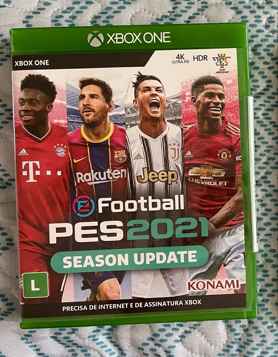 Pes 2021 Xbox One | Jogo de Videogame Xbox One Nunca Usado 80093588 ...