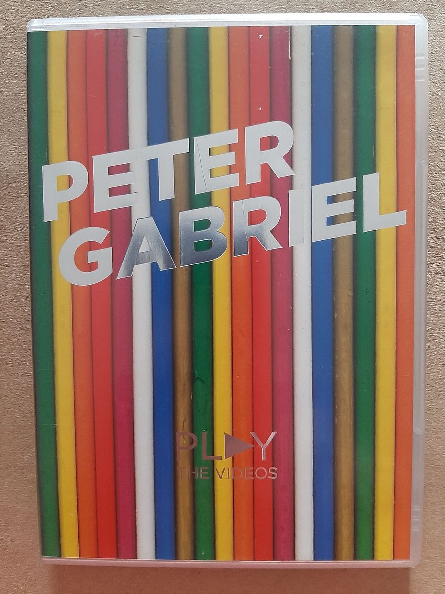 Peter Gabriel - Play The Vídeos | Item de Música Dvd Usado 62167592 ...