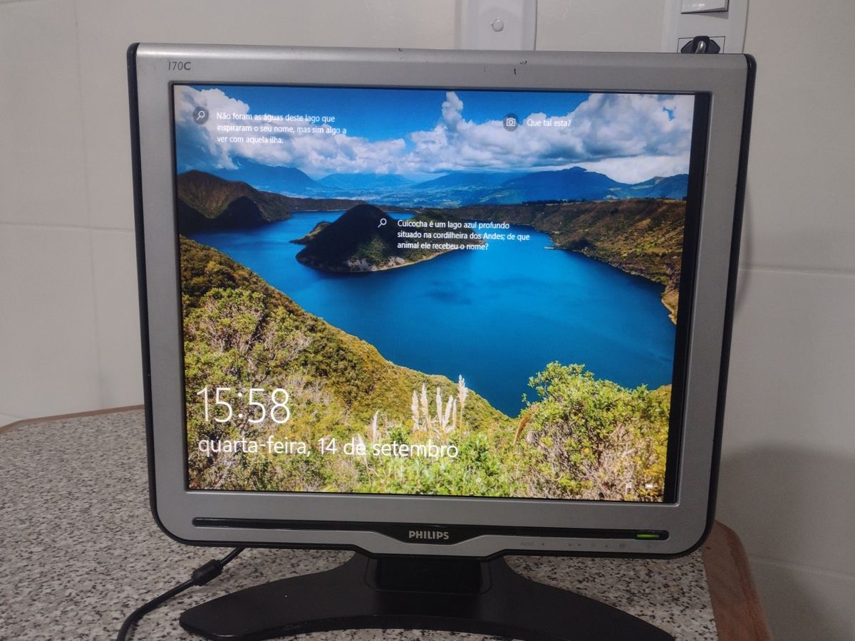 Philips, Monitor 17. | Computador Desktop Phillips Usado 81233892 | enjoei