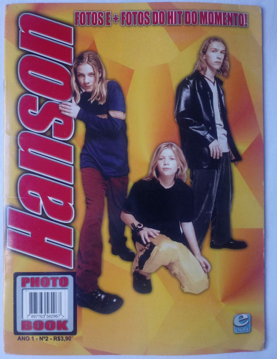 Photo Book Hanson | Livro Escala Nunca Usado 41481473 | enjoei