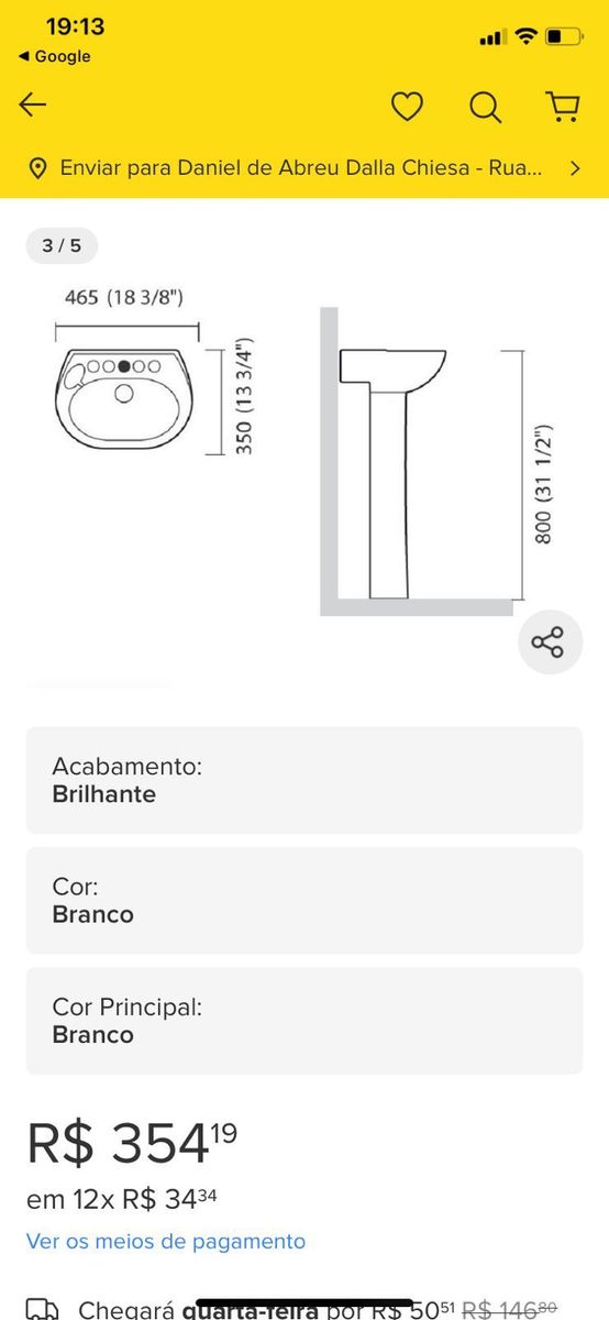 Piá Deca Nova | Móvel p/ Casa Deca Usado 85625486 | enjoei