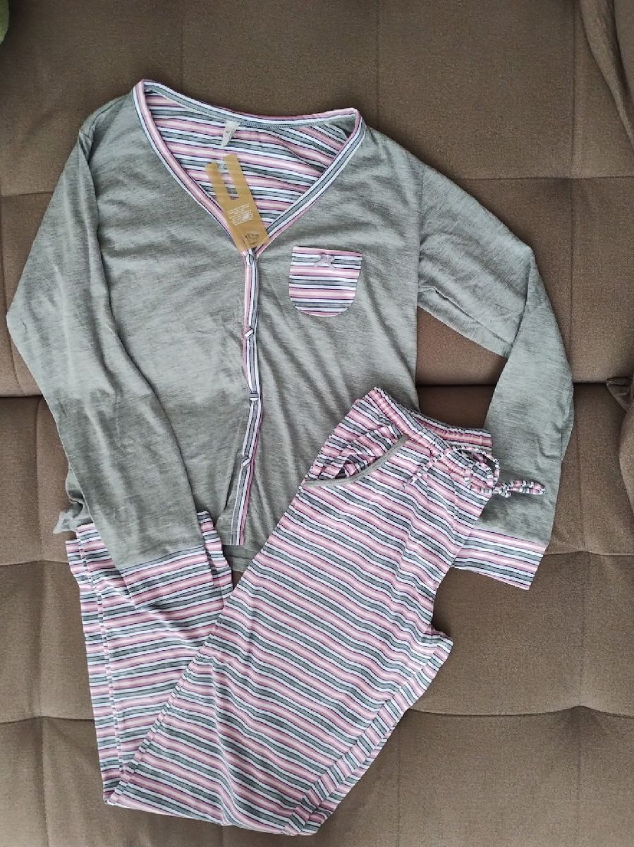 Pijama Novo Marca Pmg | Blusa Feminina Pmg Nunca Usado 81916581 | enjoei