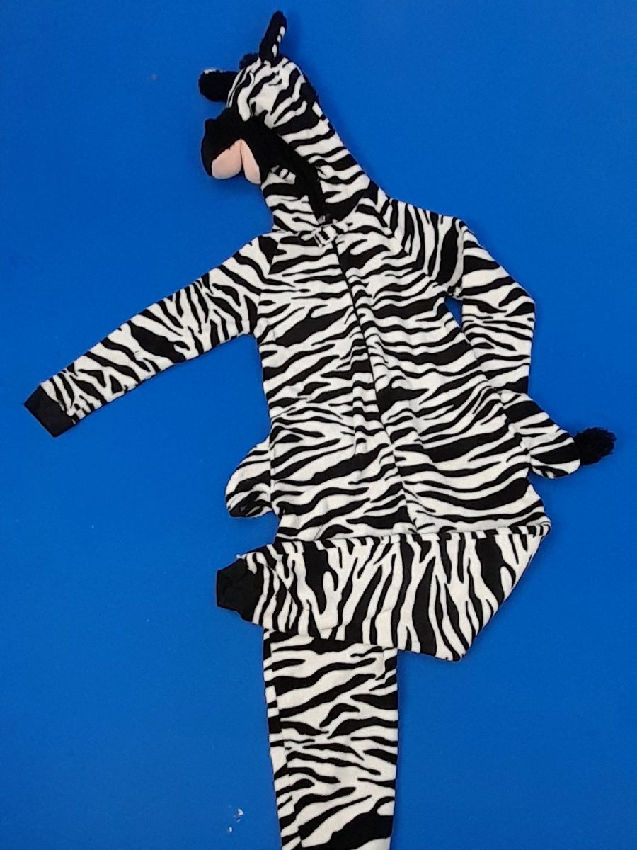 Pijama Zebra Adulto | Macacão Feminino Usado 75027755 | enjoei