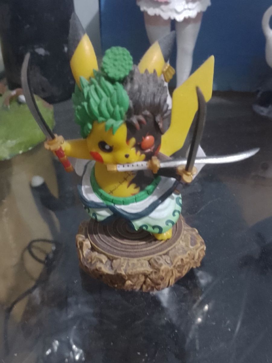 Pikachu Cosplay de Zoro, Action Figure 30 Cm | Brinquedo Yato Store ...