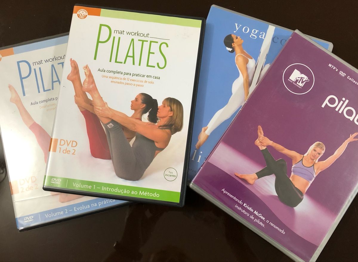 Pilates e Yoga - Coleção Dvds | Filme e Série Dvd Nunca Usado 79094723 ...