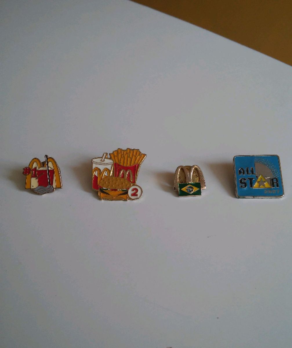 Pin/botom Mc Donalds | Cacareco Mc Donalds Usado 12830164 | enjoei