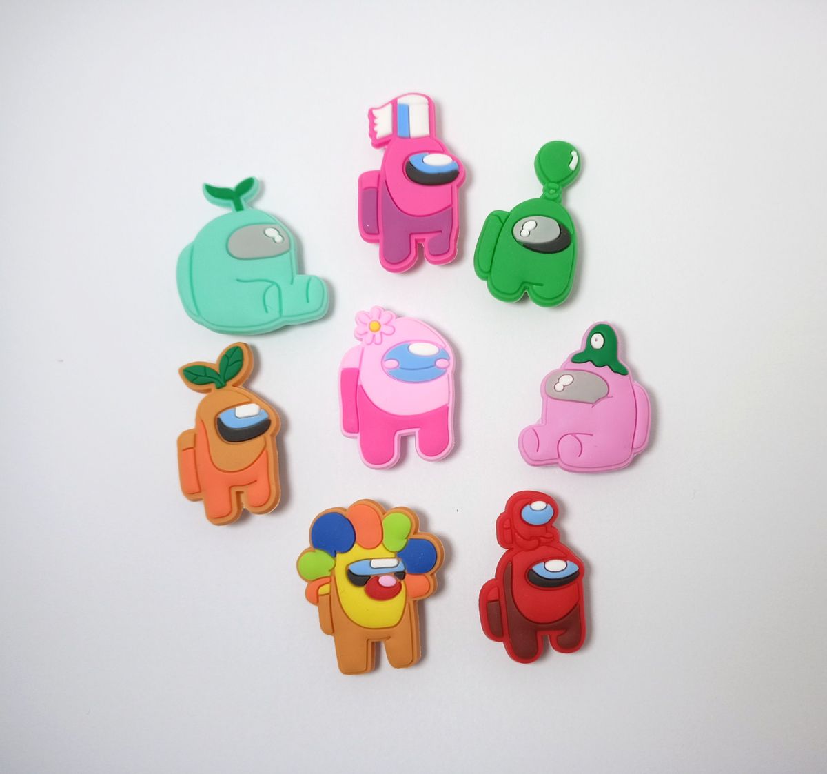 Pin para Crocs Among Us Kit com 8 Pins | Item Infantil Erika Gifts ...
