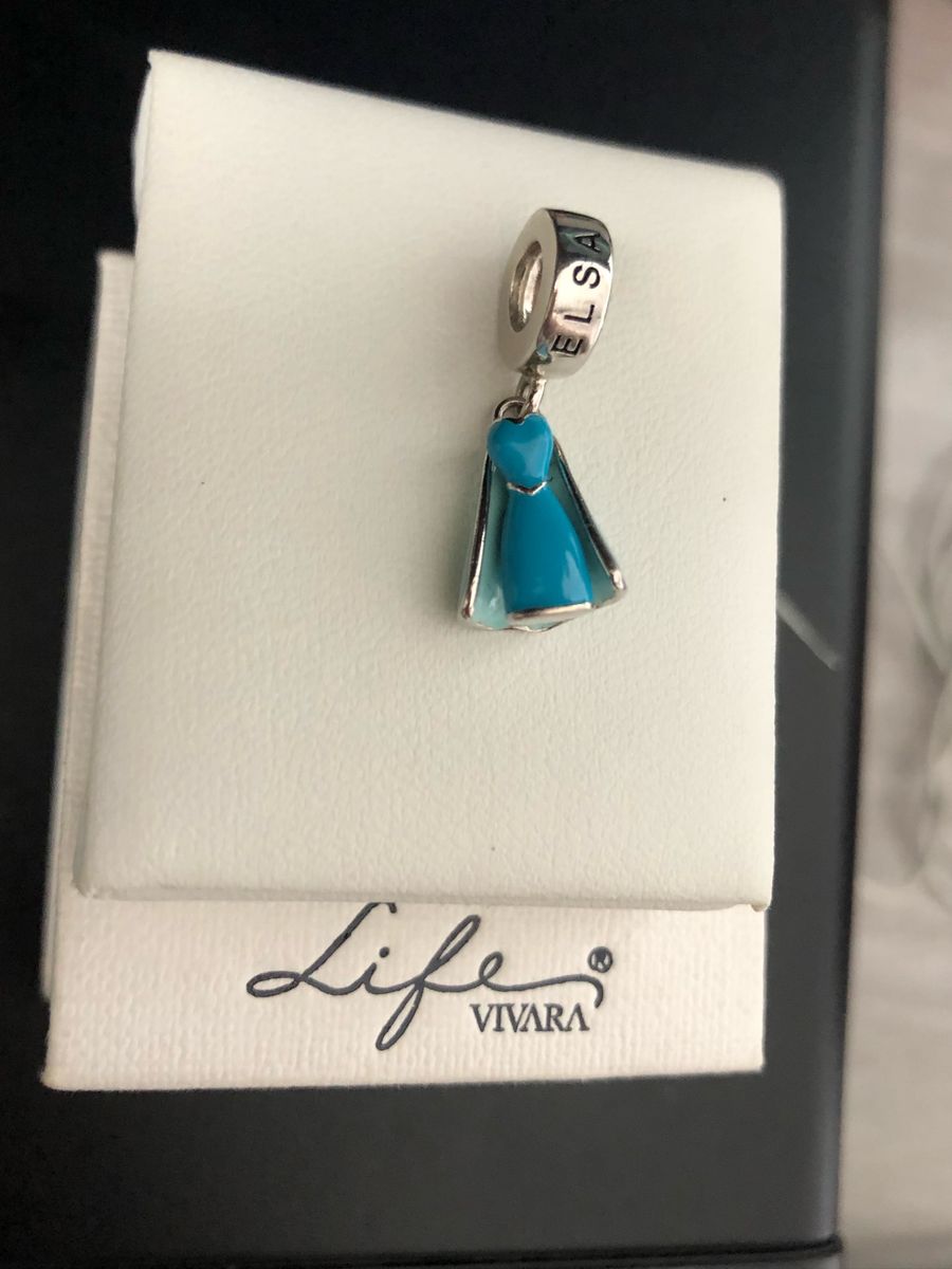 Pingente Life Vivara Vestido da Princesa Elsa (frozen) | Jóia Feminina ...