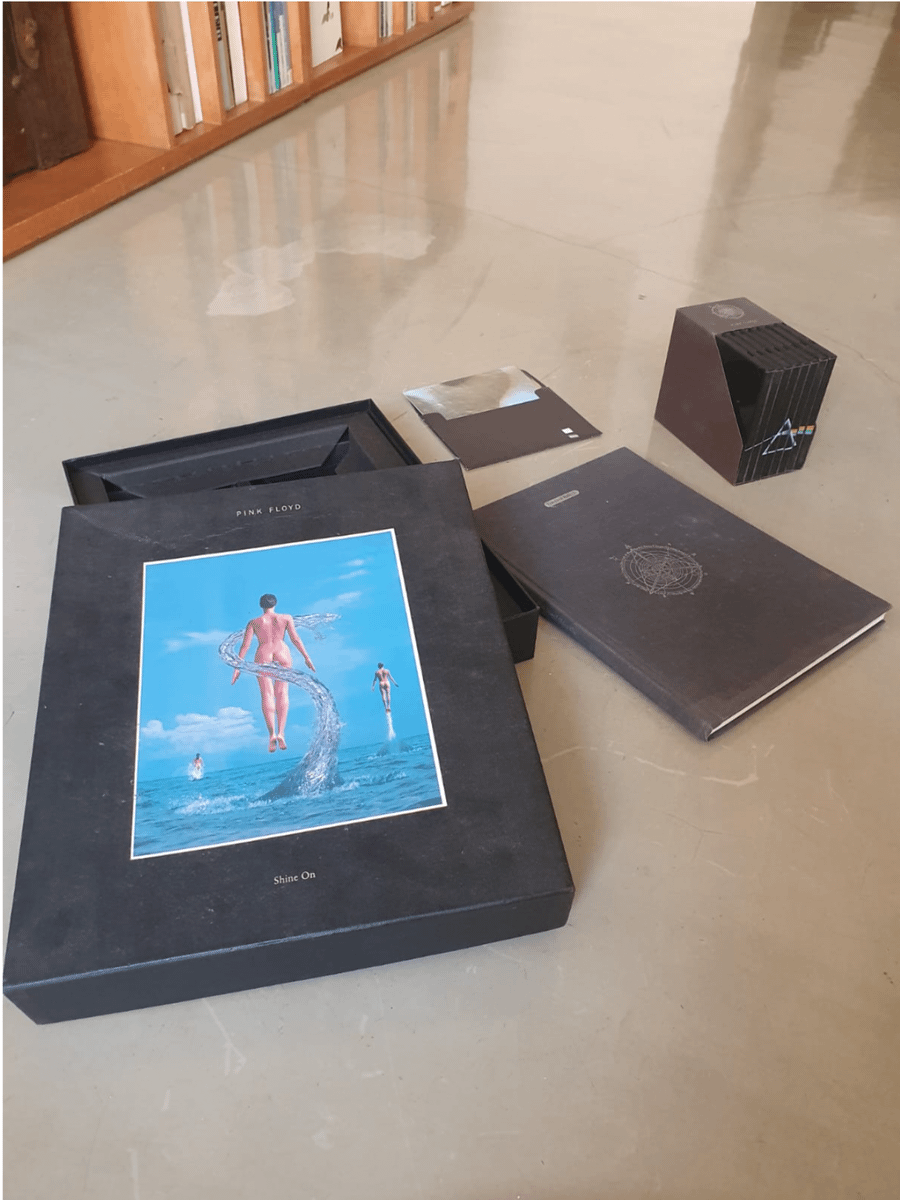Pink Floyd Shine On Boxset Completo - 9 Cds, Postcards, Stand para Os ...