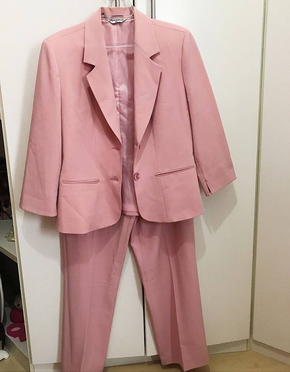 Pink Suit. | Calça Feminina Seropia Usado 37306810 | enjoei